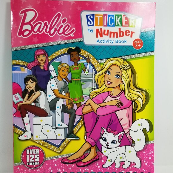Barbie | Toys | Barbie Sticker Activity Book Over 25 Stickers | Poshmark